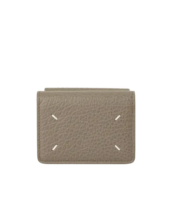 MAISON MARGIELA Four-stitch Short Wallet - Gray
