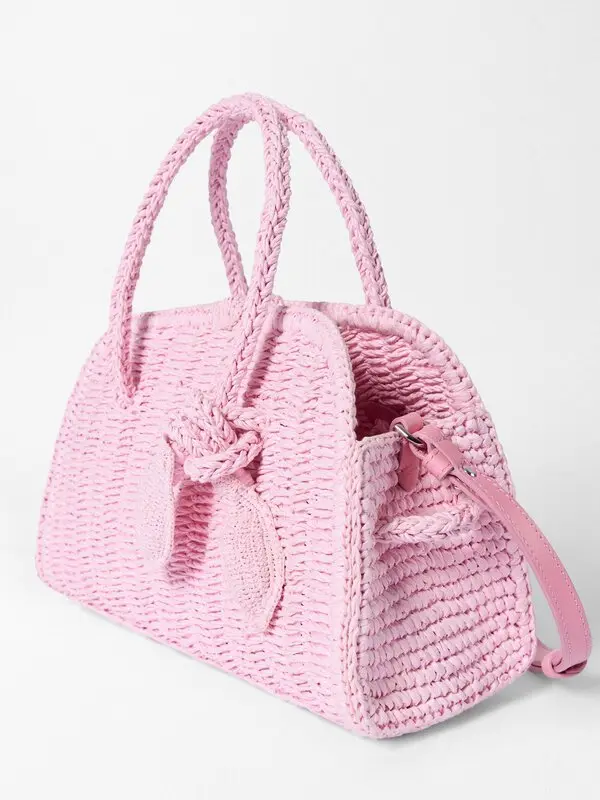 Jacquemus Le Petit Turismo Raphia