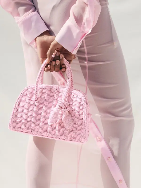 Jacquemus Le Petit Turismo Raphia