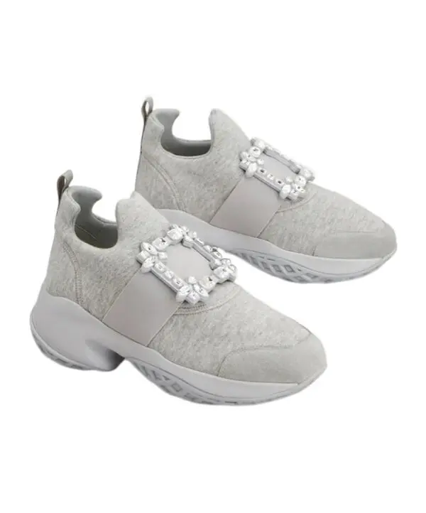 ROGER VIVIER Viv' Run Sneakers In Jersey