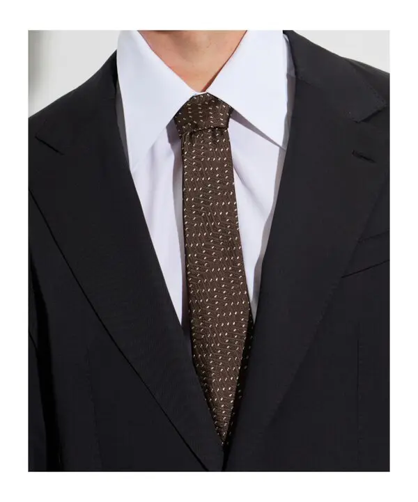 Giorgio Armani Pointed-tip Neck Tie