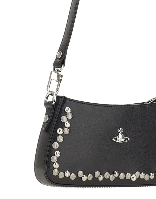 VIVIENNE WESTWOOD Tasha Orb Plaque Shoulder Bag