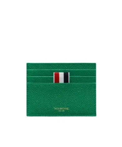 Thom Browne Pebble-leather Cardholder