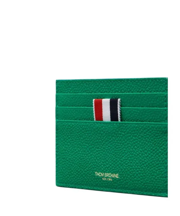 Thom Browne Pebble-leather Cardholder
