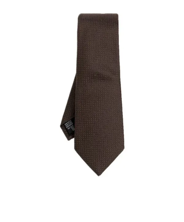 Giorgio Armani Pointed-tip Tie