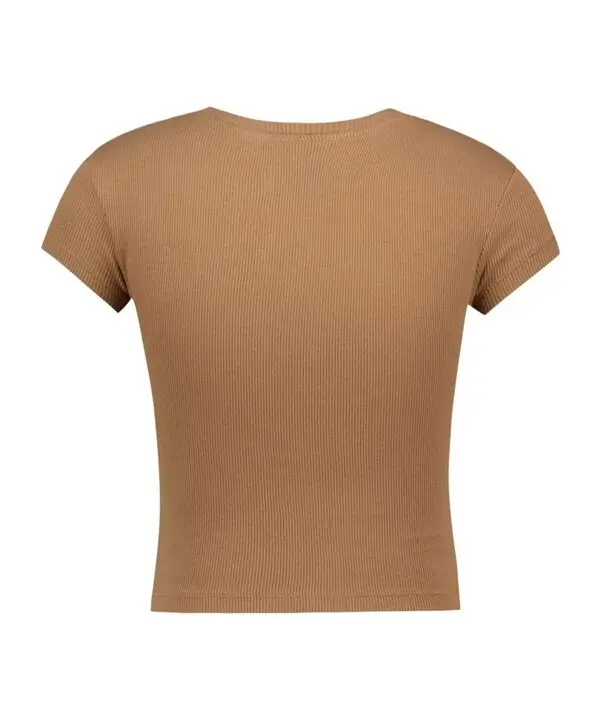 VIVIENNE WESTWOOD Baby Peru Cropped T-shirt - Cardboard