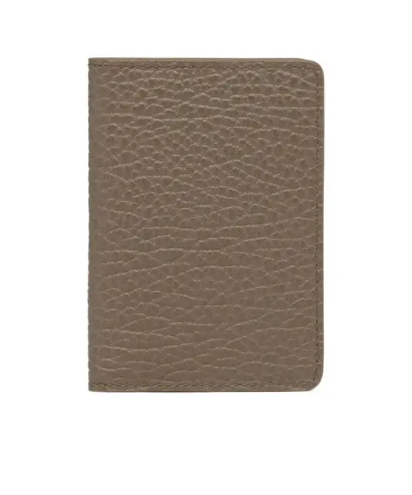 MAISON MARGIELA Four Stitches Grained Leather Card Holder