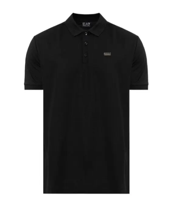 EA7 Logo Detail Polo Shirt