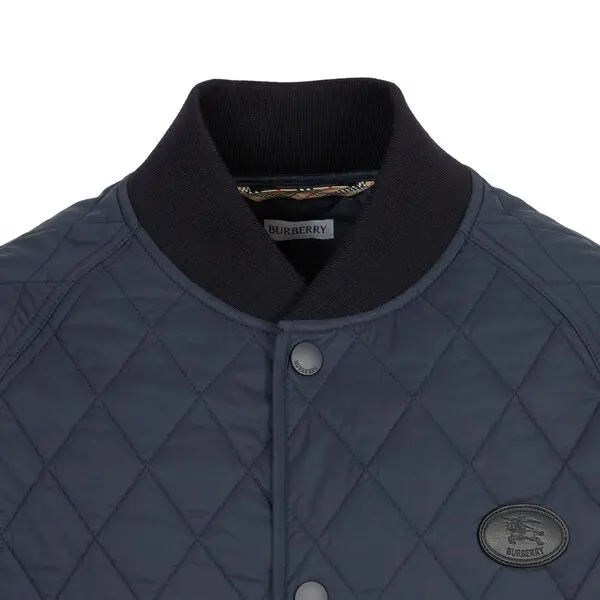 Burberry Quilted Nylon Jacket - Navy