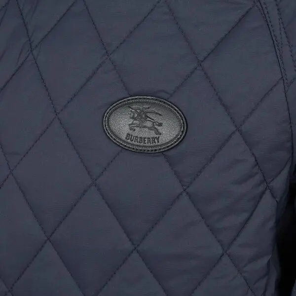 Burberry Quilted Nylon Jacket - Navy