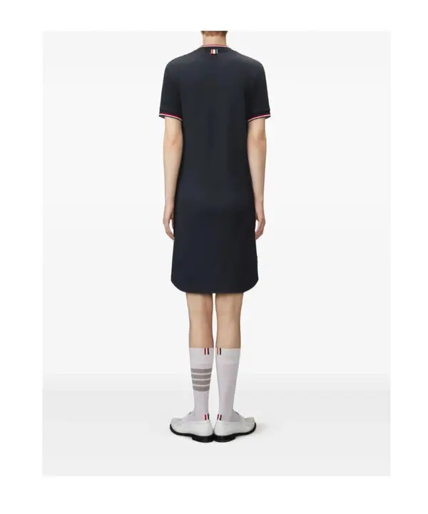 Thom Browne Pique Dolman Mini T-shirt Dress