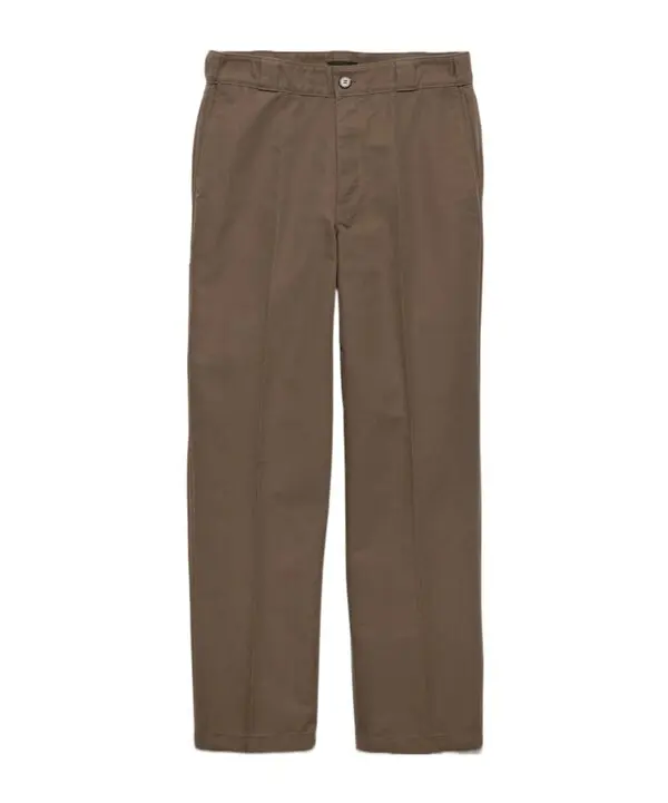 Prada Logo-plaque Straight-leg Trousers