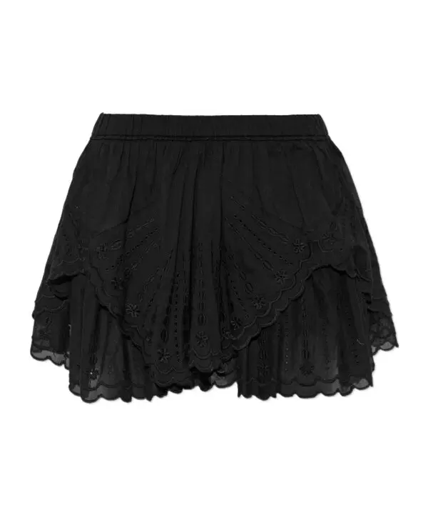 Isabel Marant Étoile Elastic-waist Shorts - Black
