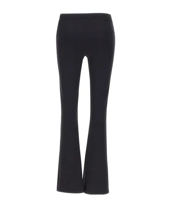 Off-White Flared Casual Trousers