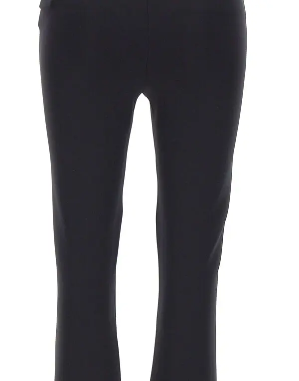 Off-White Flared Casual Trousers