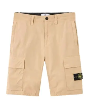 Stone Island Compass Patch Cargo Shorts