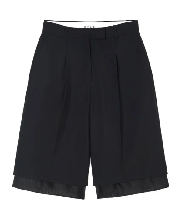 RÓHE Organza-lined Shorts