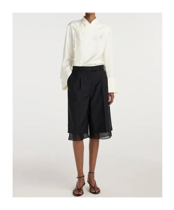 RÓHE Organza-lined Shorts