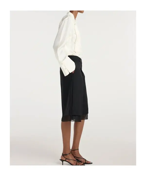 RÓHE Organza-lined Shorts
