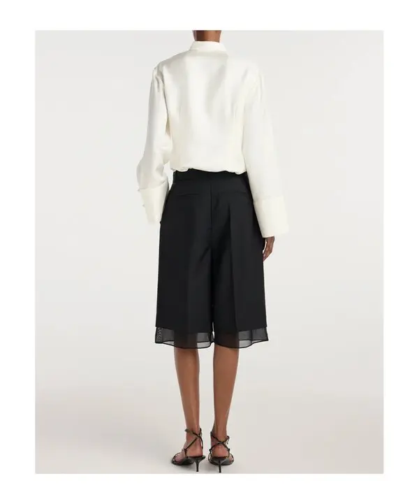 RÓHE Organza-lined Shorts