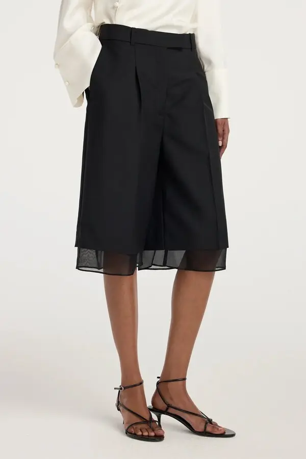RÓHE Organza-lined Shorts