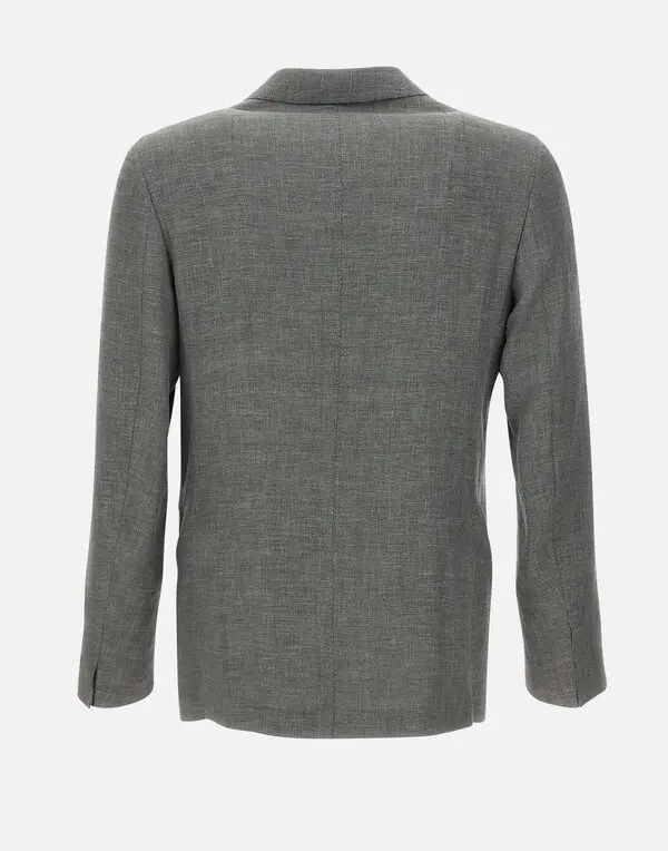Eleventy Double-breasted Suit Jacket