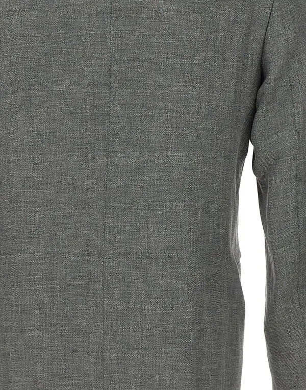Eleventy Double-breasted Suit Jacket