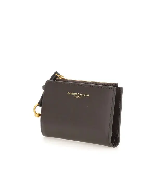 GIANNI CHIARINI Knot Detail Zip Wallet