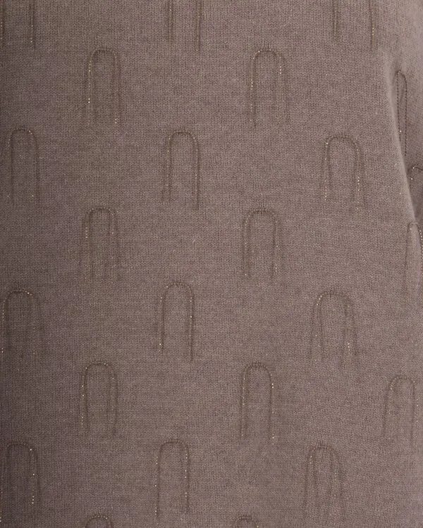 Fabiana Filippi Textured Turtleneck Knitted Sweater