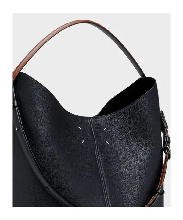 MAISON MARGIELA Dress-age Hobo Xl Grained Calf Leather Bag