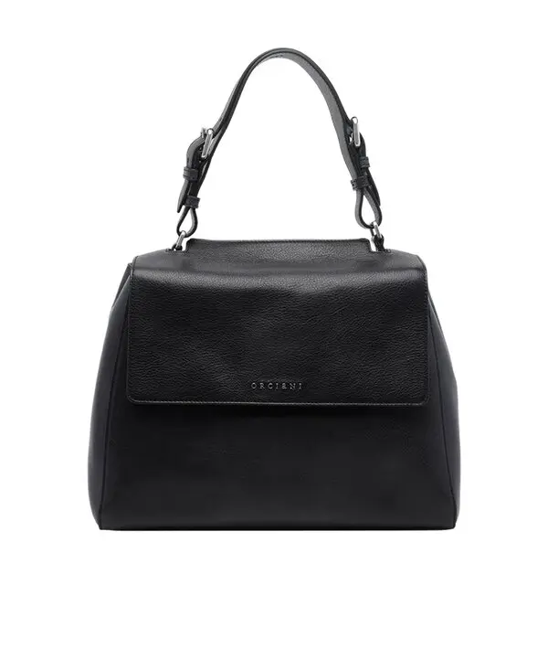 Orciani Top-handle Shoulder Bag - Black