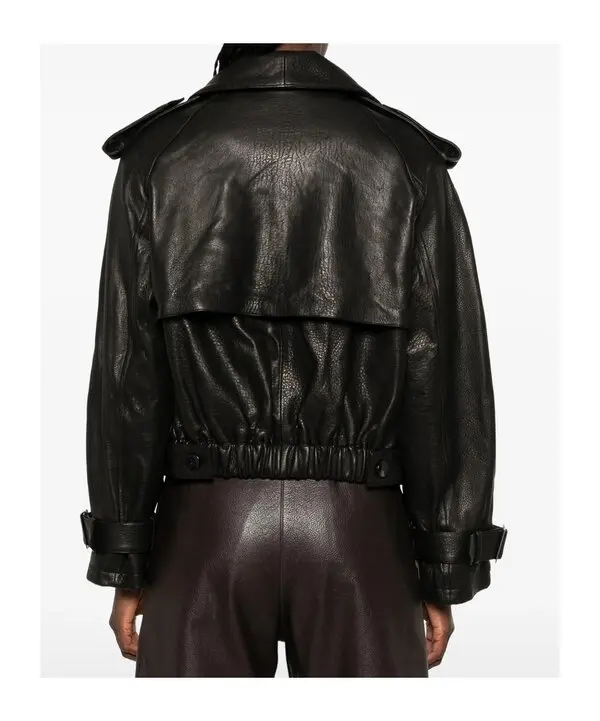 GIORGIO BRATO Long-sleeve Leather Jacket
