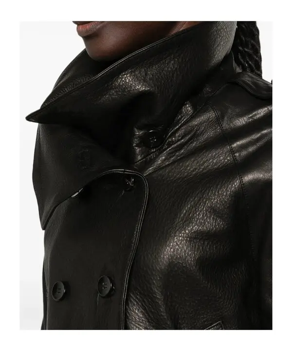 GIORGIO BRATO Long-sleeve Leather Jacket