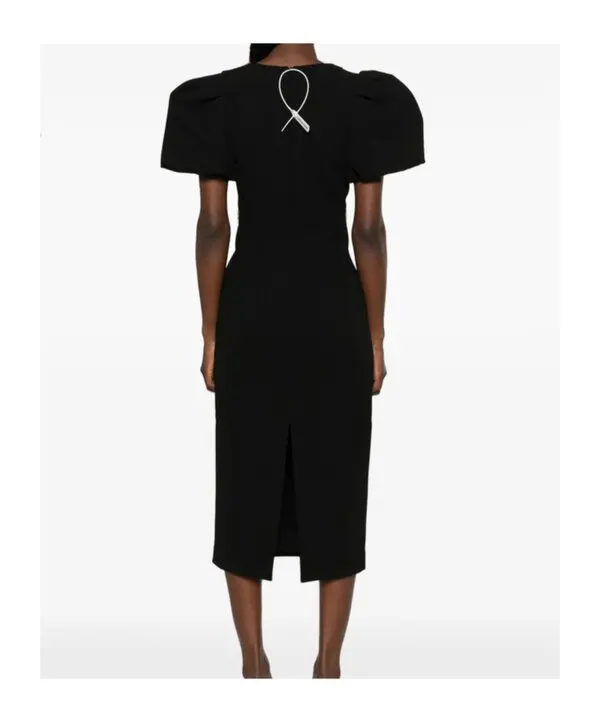 Rebecca Vallance Alexandrite Crystal-embellishment Midi Dress