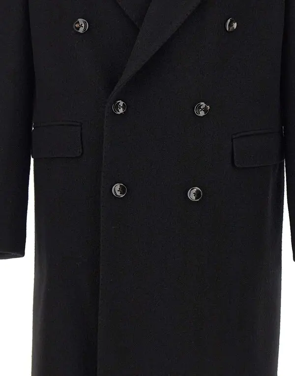 Tagliatore Double-breasted Wool Coat