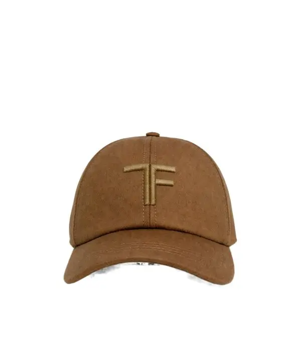 TOM FORD Tf Embroidered Logo Baseball Cap - Brown