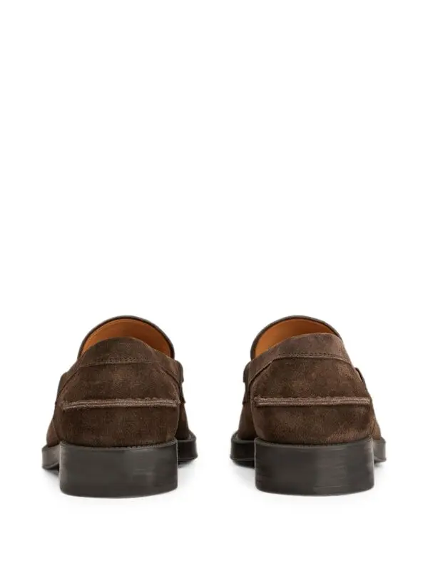 TOD'S Penny-slot Suede Loafers