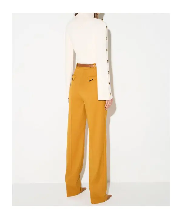 Elisabetta Franchi Knit Pullover With Jewel Buttons