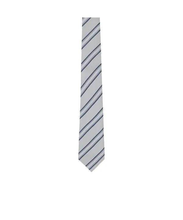 Brunello Cucinelli Textured Striped - Gray