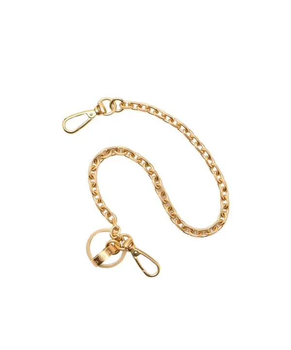 MAISON MARGIELA Numbers Engraved Bag Chain - Yellow