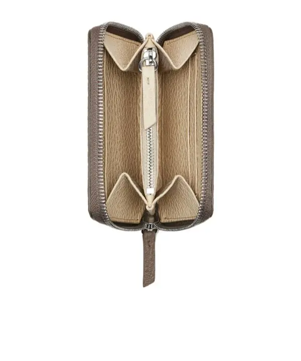 MAISON MARGIELA Four Stitches Zip Wallet Small