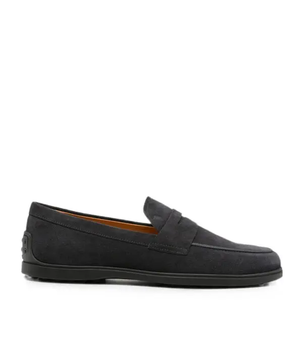 TOD'S Suede Penny Loafers