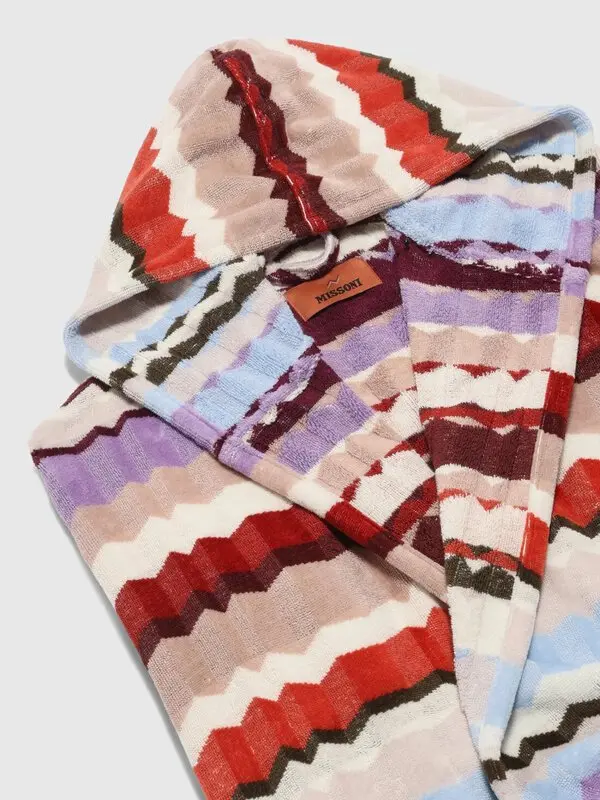 Missoni Eva Hooded Cotton Terry Bathrobe