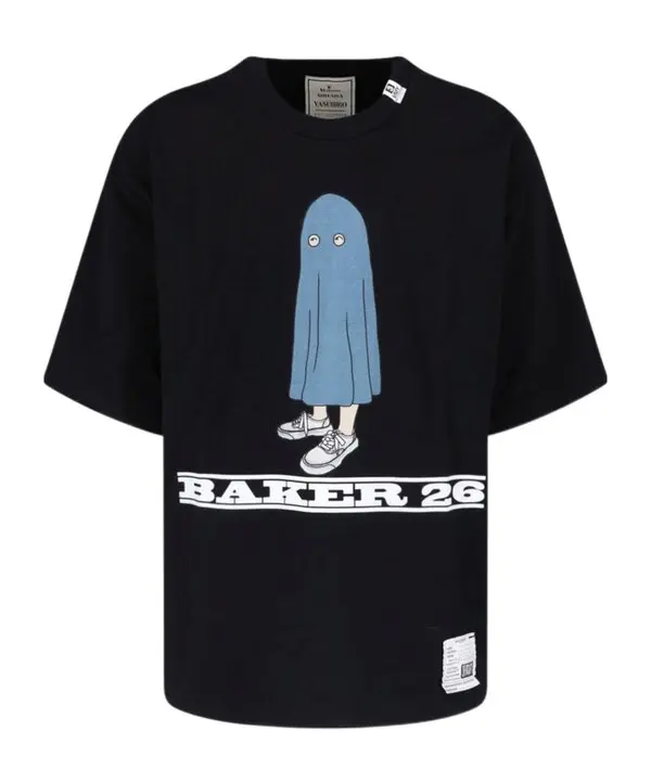 Mihara Yasuhiro Crew-neck T-shirt