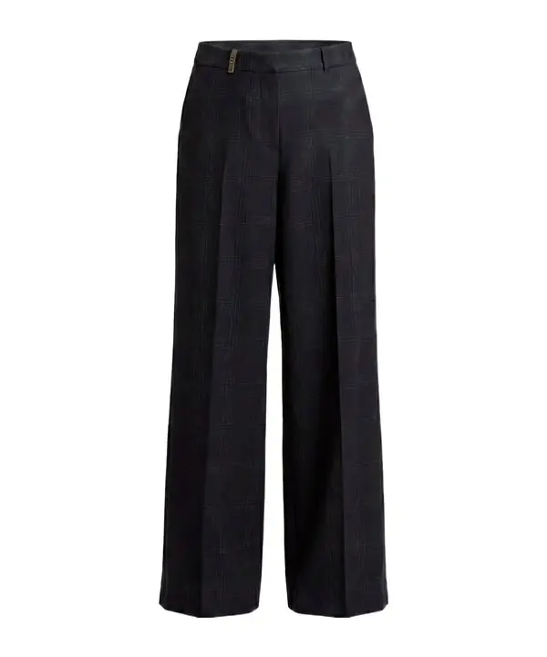 Peserico Check-pattern Trousers