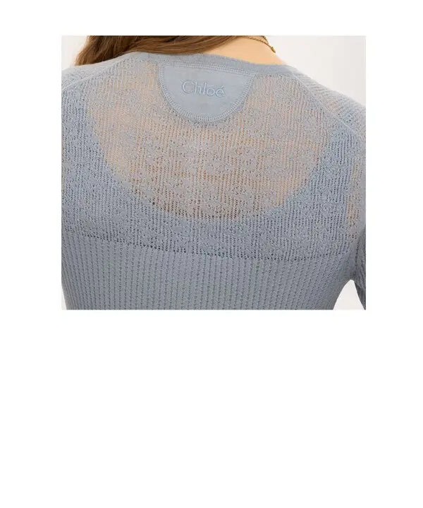 Chloé A Two-piece Set Consisting Of A Vest And A Cardigan