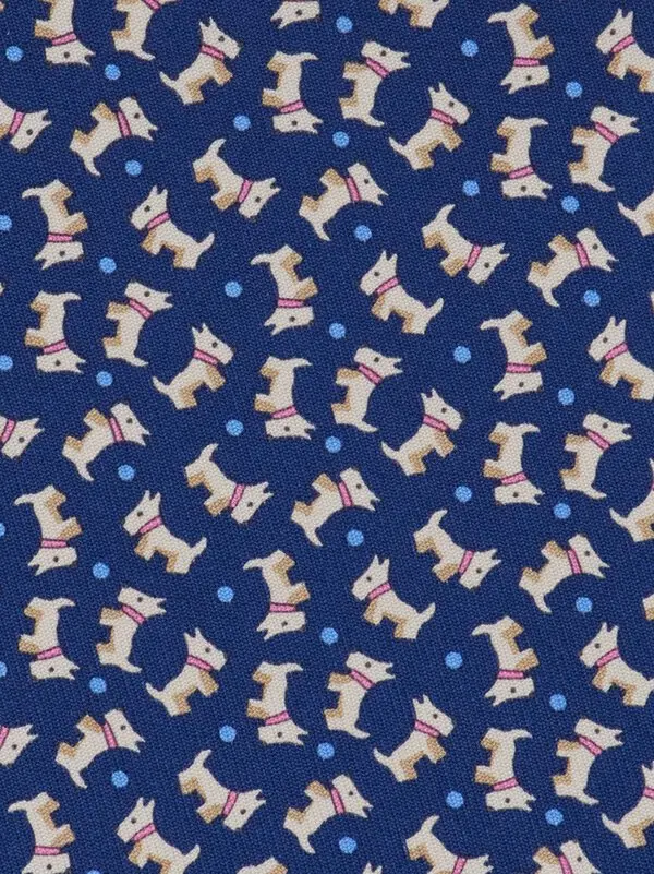 FERRAGAMO Charlie Print Silk Tie