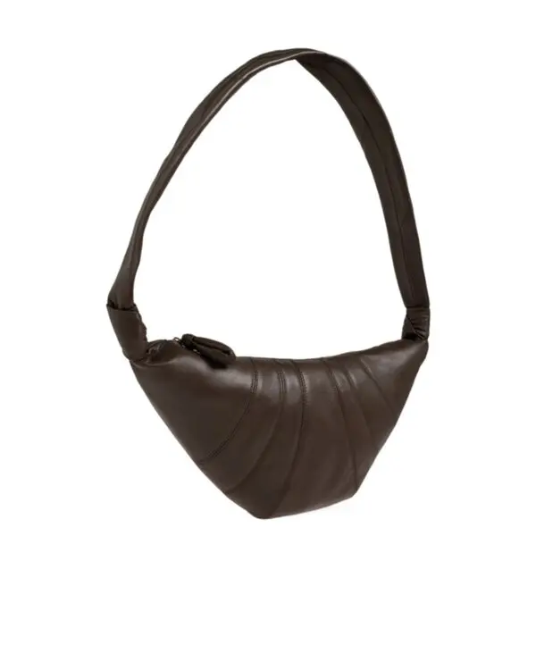 LEMAIRE Small Croissant Shoulder Bag - Brown