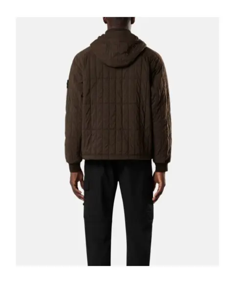 Stone Island Hooded Quilted Jacket