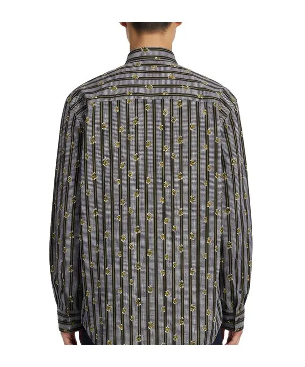 Dries Van Noten Long Sleeve Buttoned Shirt - Green